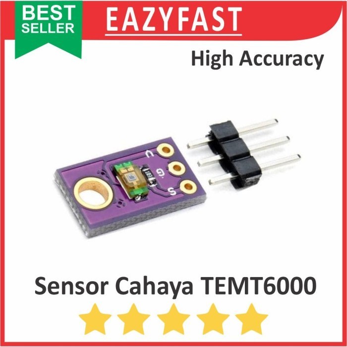 Jual Modul Sensor Cahaya TEMT6000 TEMPT Digital Ambient Light Lux ...