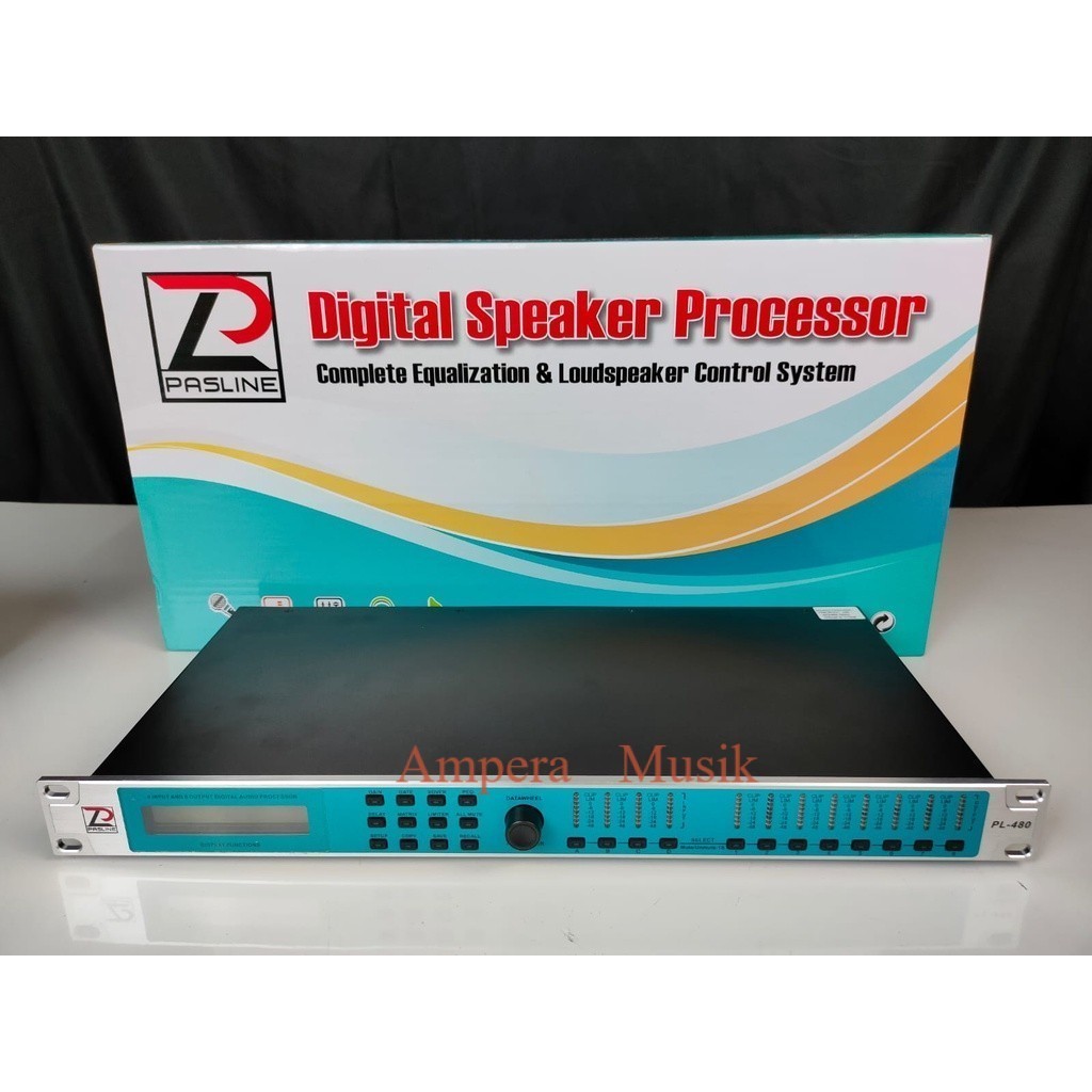 Jual PASLINE PL480 /PL-480 / PL 480 DPA Speaker Management - ORIGINAL ...
