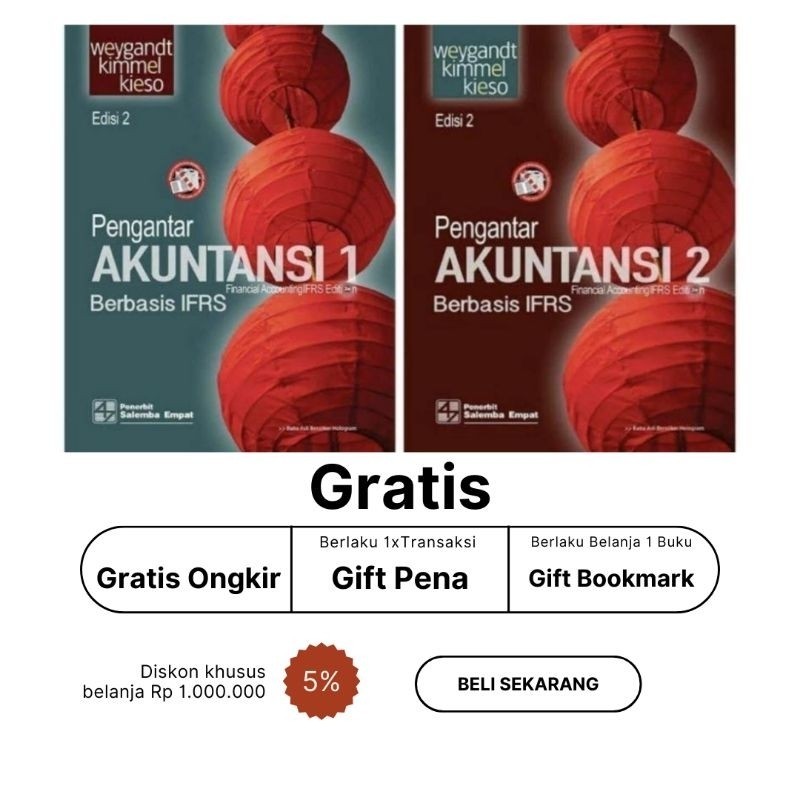 Jual Buku Pengantar Akuntansi 1-2 Berbasis IFRS Kieso Weygandt | Shopee Indonesia