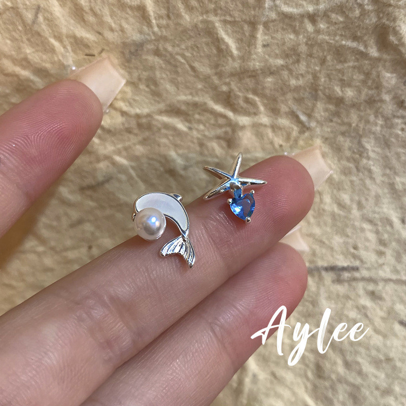 Jual 【Aylee】Anting - anting Titik Wanita Desain Sederhana dan Kecil ...