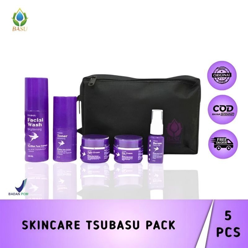 Jual TSUBASU Skincare Original 100% | Wanita | Pria | Whitening ...