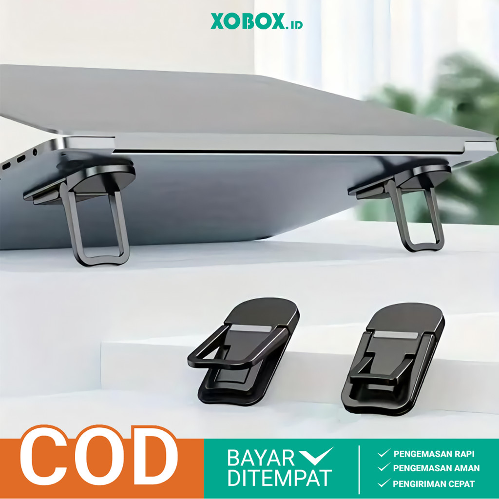 Jual 2Pcs Bracket Stand Holder Laptop Universal Penyangga Notebook ...