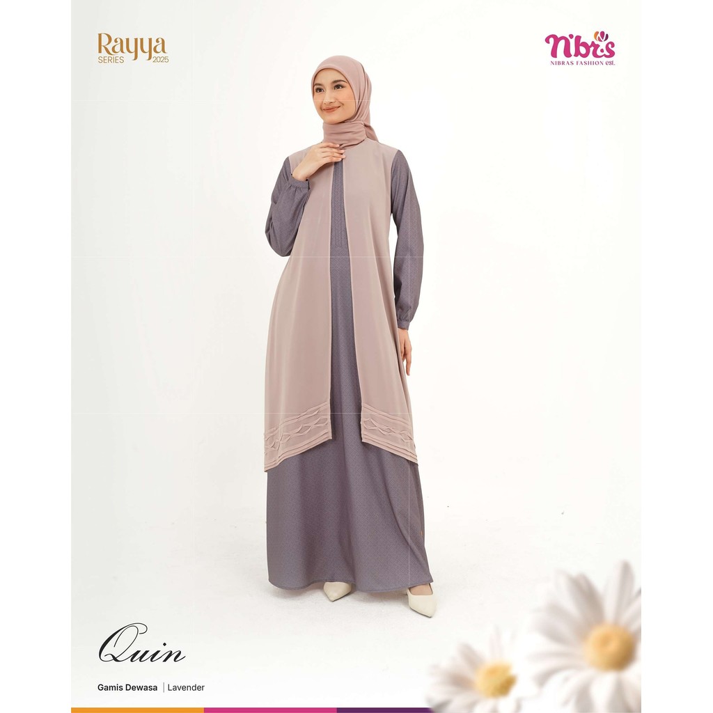 Jual Koleksi Najmi/Nibras Quin Gamis Dewasa/ Sarimbit Lebaran Terbaru/ Dress Wanita Dewasa Quin ...