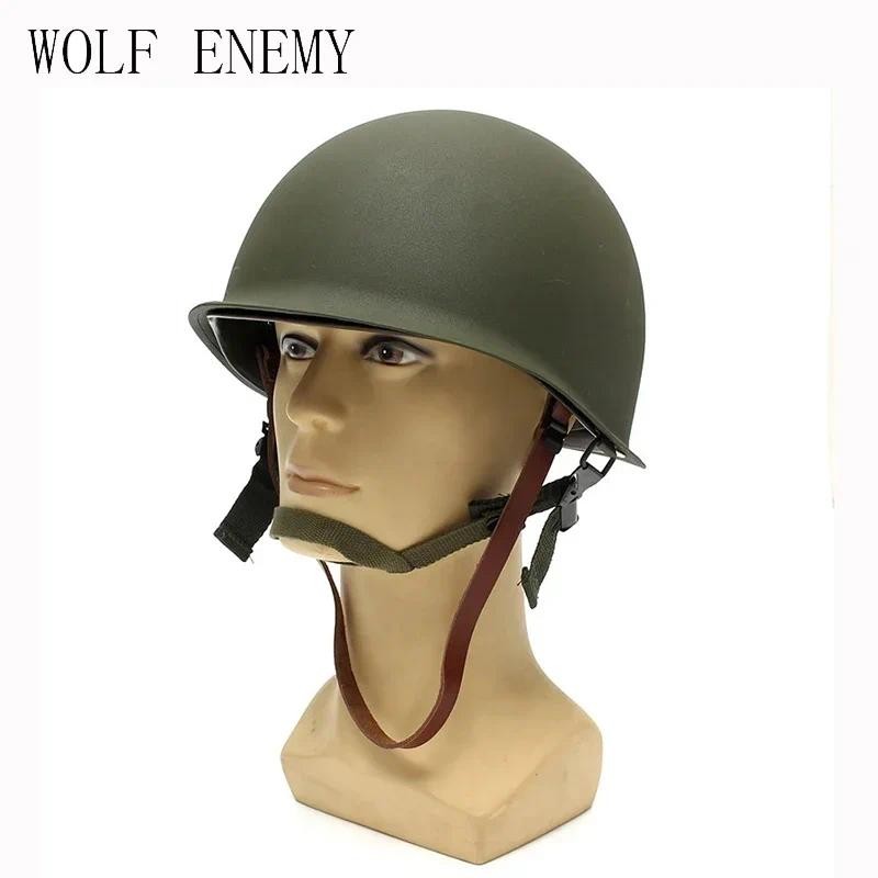 Jual WW2 M1 Steel Helmet Replica Tactical Hunting Airsoft Outdoor ...