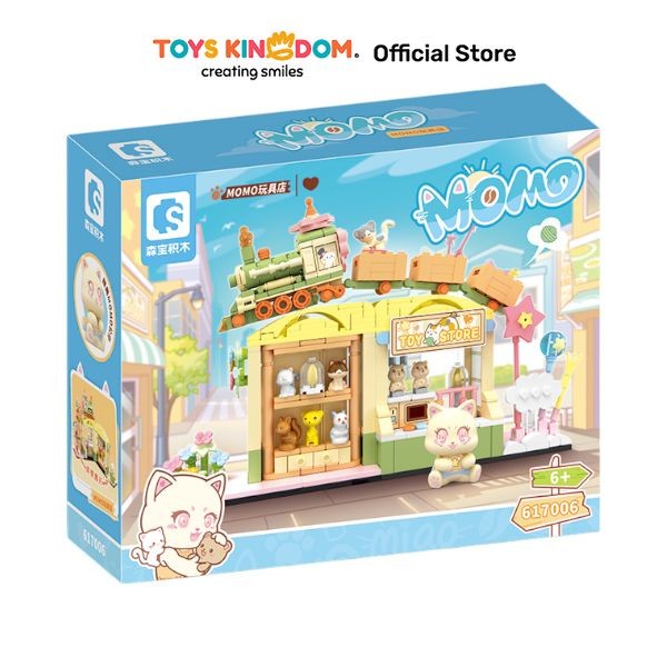 Jual Toys Kingdom Sembo Block Momoland Momo Toy Shop Set 440 Pcs - Mix ...
