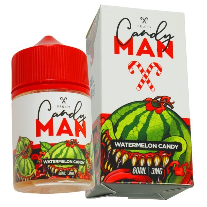 Jual Liquid Vape Vapor Candyman Watermelon Candy 3MG 60ML By FVS x TNT ...