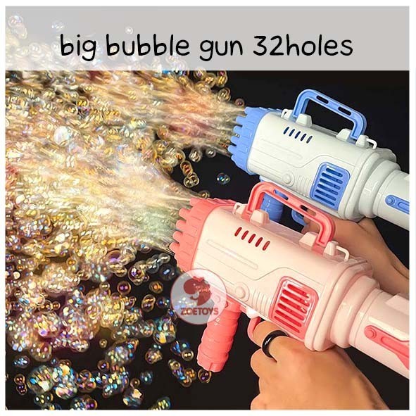 Jual Zoetoys Big Bubble Gun 32holes | Bazooka Tembakan Gelembung ...