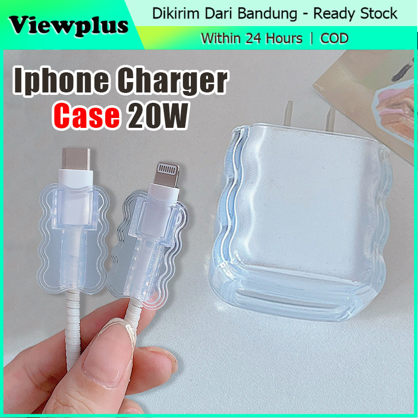Jual 3Pcs/Set Pelindung Ujung Kabel Charger Case Adaptor phone 20w ...