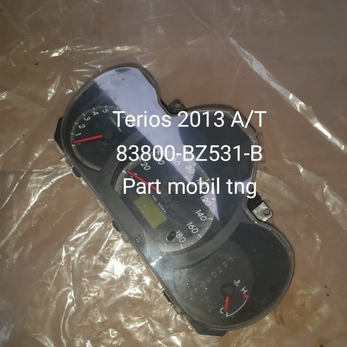 Jual Spidometer Speedometer Kilometer Rush Terios A/t Matic 83800-bz531 ...