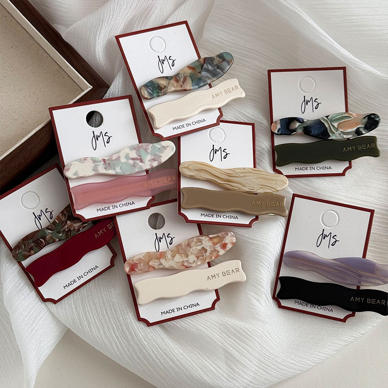 Jual Town Shell - Tella Premium Marble Korean Hair Clip Set / Jepit ...