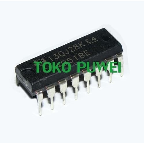 Jual CD4051BE CD4051 BE Analog Multiplexer Demultiplexer IC DIP 16 Pin BH31 Original Quality ...