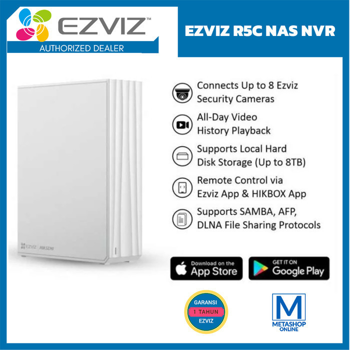 Jual EZVIZ R5C NAS HIKSEMI Smart Home Storage NVR DVR CCTV IP Camera ...