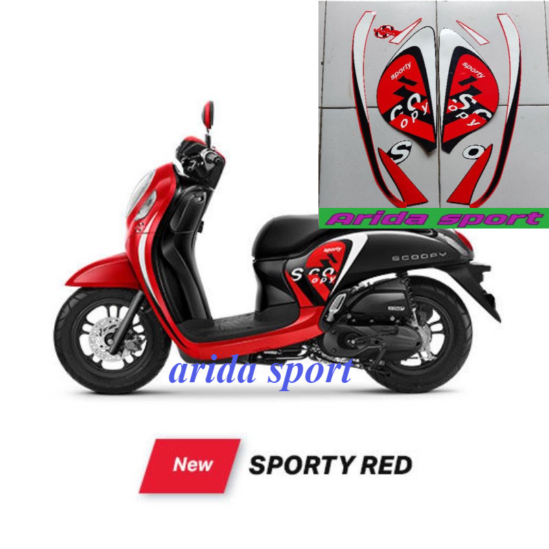 Jual Striping stiker honda scoopy scopy scopi fi sporty thn 2021 2022 ...