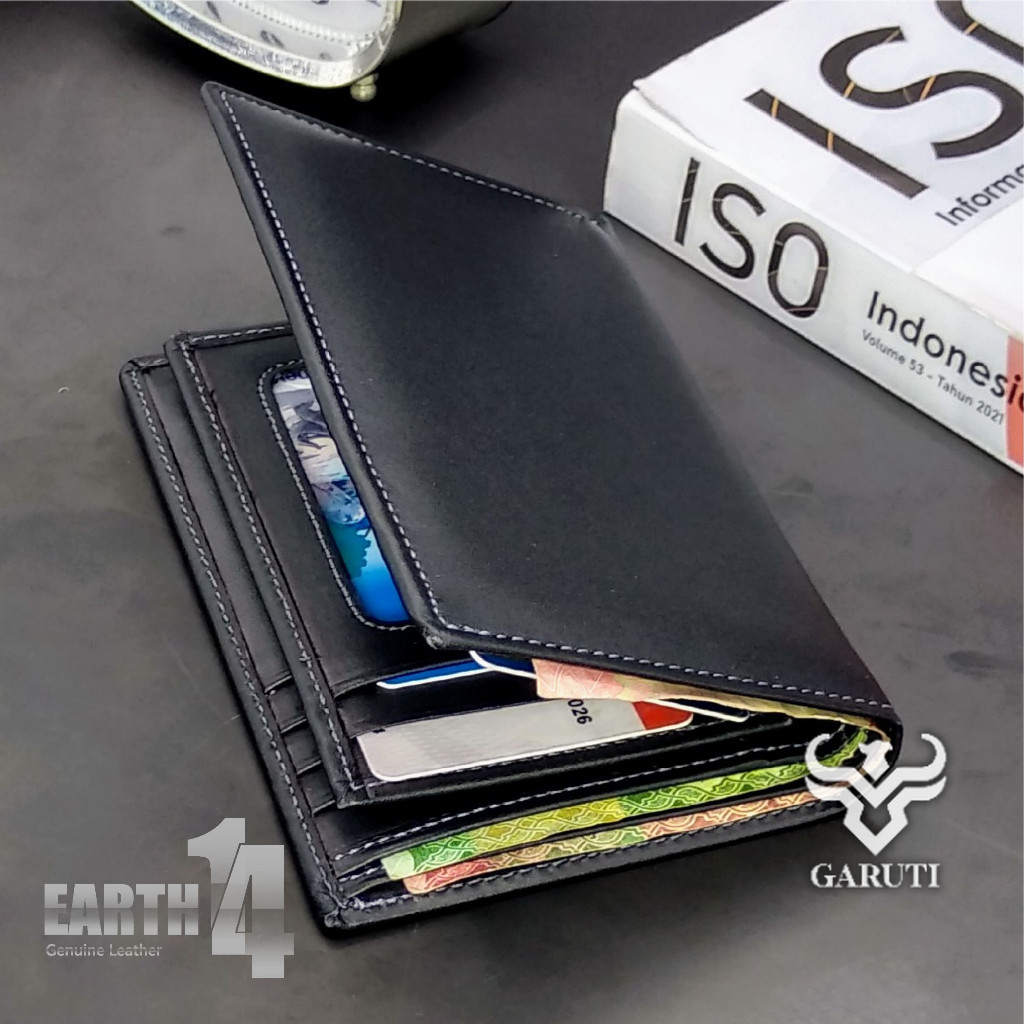 Jual Dompet kulit pria asli original branded model 3/4 13cm | Shopee ...