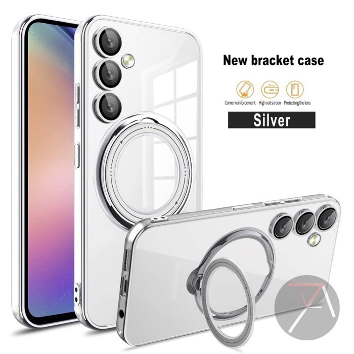 Jual Original Akomo Case Samsung Galaxy A55 Magsafe Stand Ring Soft Cover Casing Ultra Thin ...