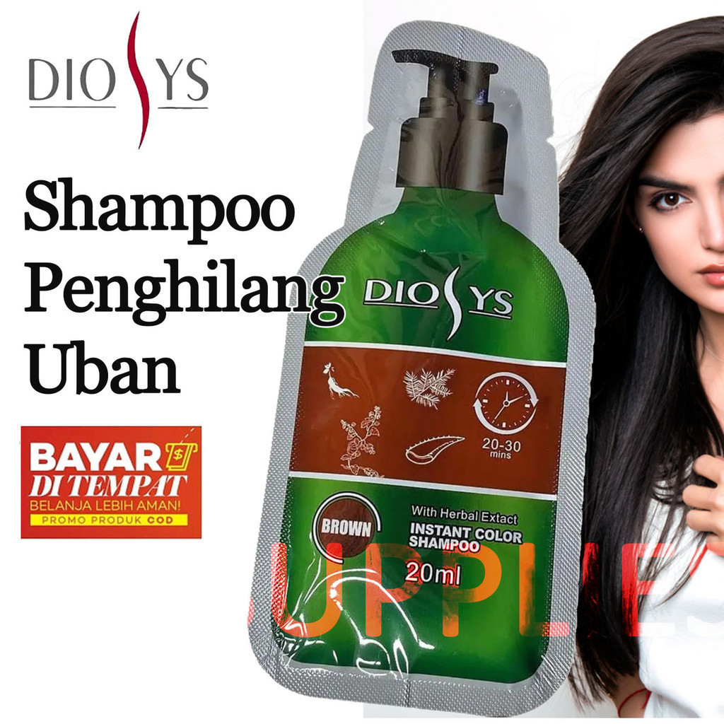 Jual DIOSYS Color Shampoo Penghilang Uban Shampoo Penghitam Pewarna ...