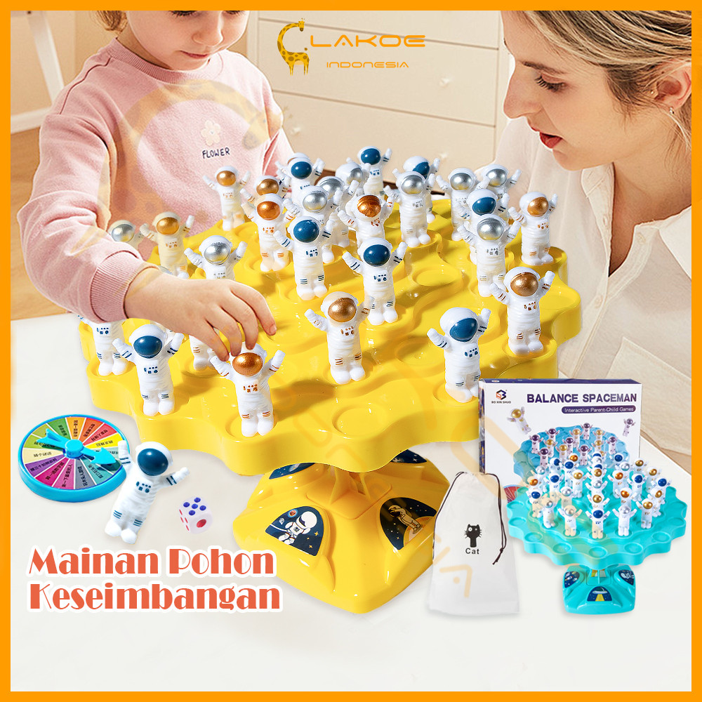 Jual LAKOE Mainan keseimbangan board game/mainan astronot/Permainan ...