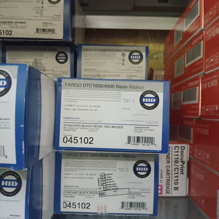 Jual Fargo Dtc 1000/400 Resin Ribbon Standart Black Images 045102 ...
