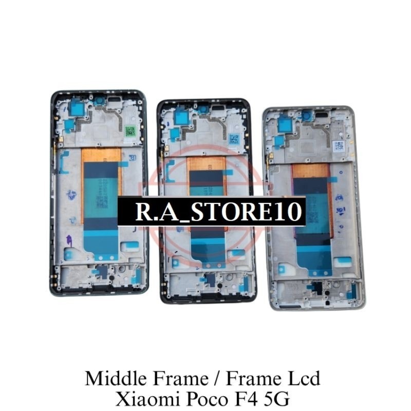 Jual FRAME LCD XIAOMI POCO F4 5G - TATAKAN LCD - TULANG TENGAH BEZEL ...