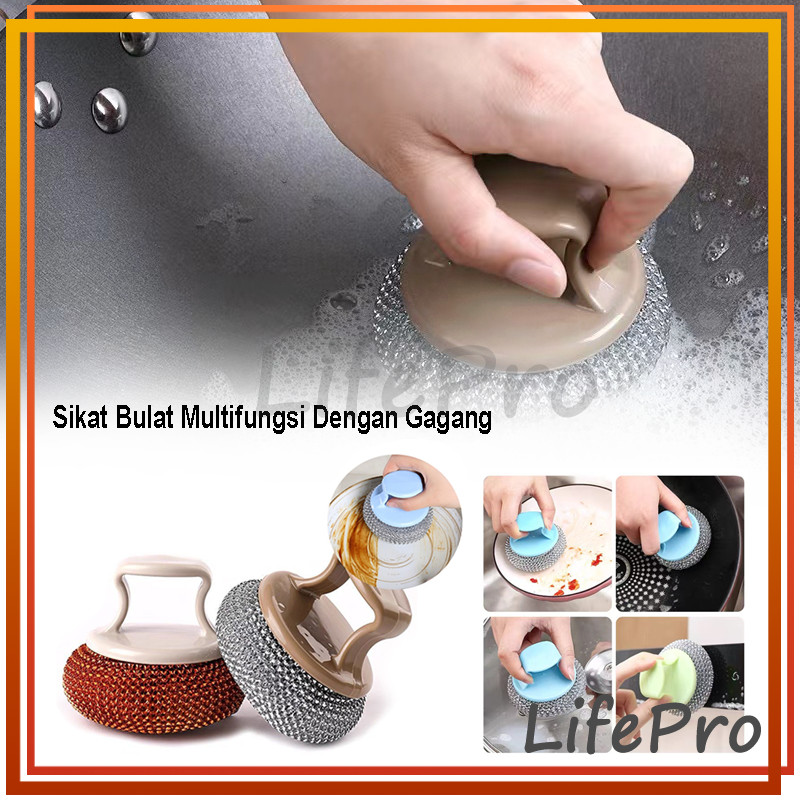 Jual Sikat Cuci Piring Almunium Sabut Serabut Kawat / Sikat Bulat ...