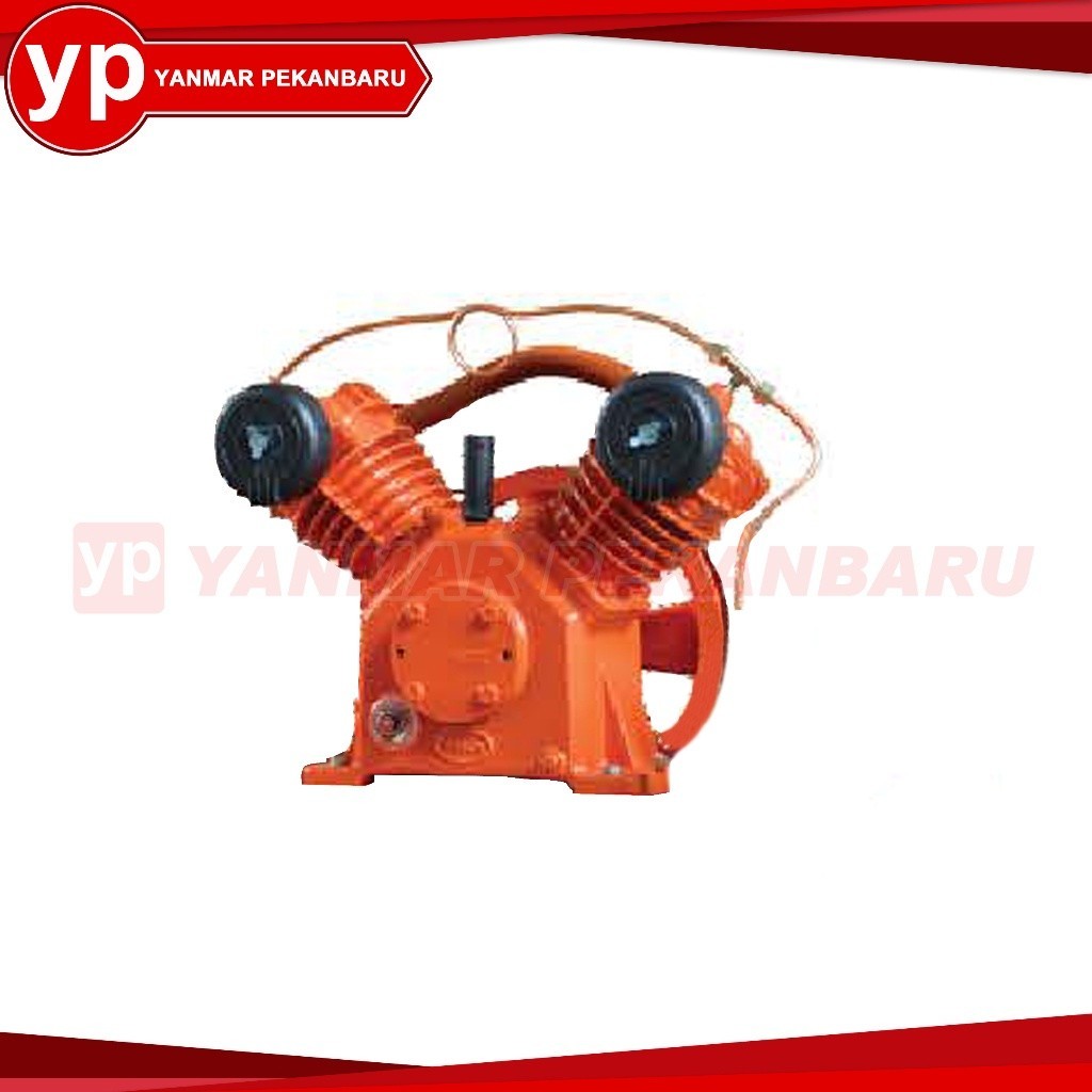 Jual Kepala Kompresor Angin 1 PK / HP 2 Piston UNLOADING Bare ...