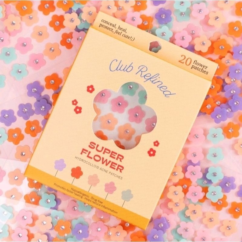 Jual Club Refined Acne Pimple Patch super flower | Shopee Indonesia
