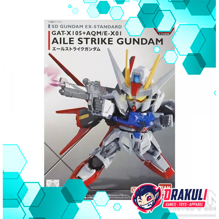 Jual Drakuli HQ BANDAI Plamo Gundam Ex-Standard Aile Strike Gundam ...