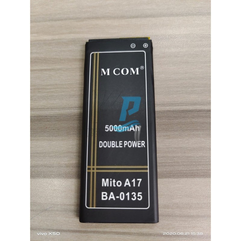 Jual Battery Batre Baterai Double Power Mcom Mito A17 Fantasy X BA-000135 BA000135 | Shopee ...