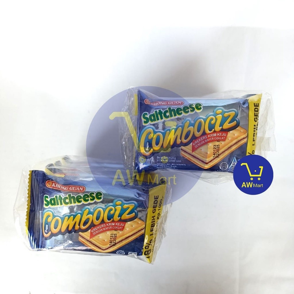 Jual KHONG GUAN SALTCHEESE COMBO RENCENG 10 SACHET X 20 GRAM - ALL ...