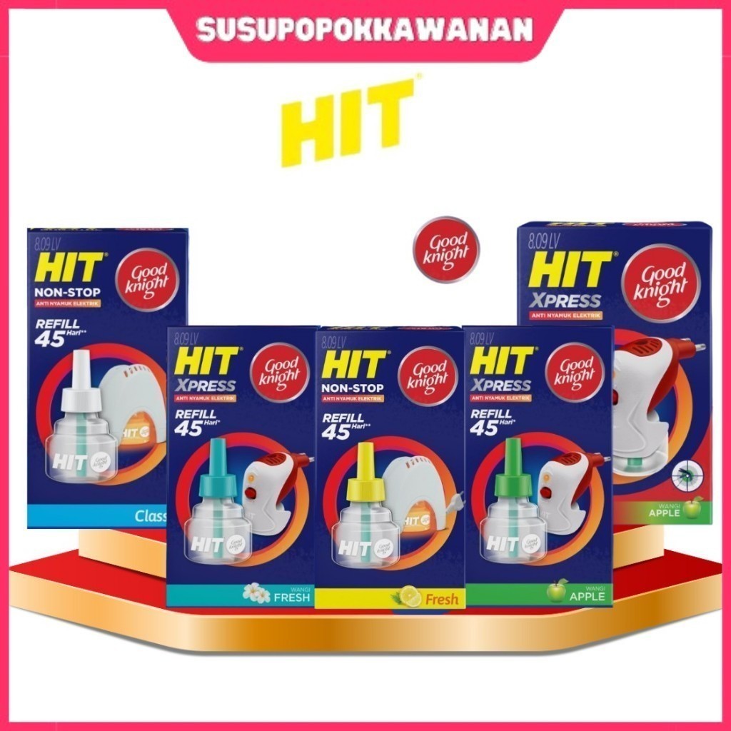 Jual ^^Hit Good Knight Xpress Refill | Refill Obat Nyamuk Elektrik ...