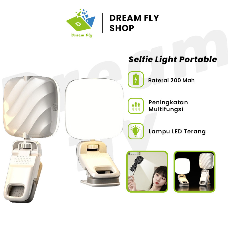 Jual D1 Portable Clip Fill Light Lampu Isi Klip Portabel LED Kecerahan ...