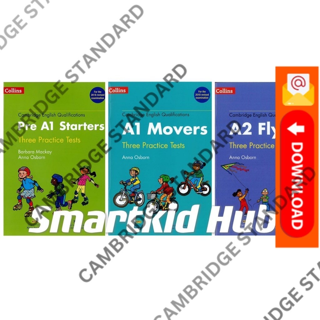 Jual BELI 3 BONUS 1 Collins CEQ Pre A1 Starters A1 Movers A2 Flyers ...