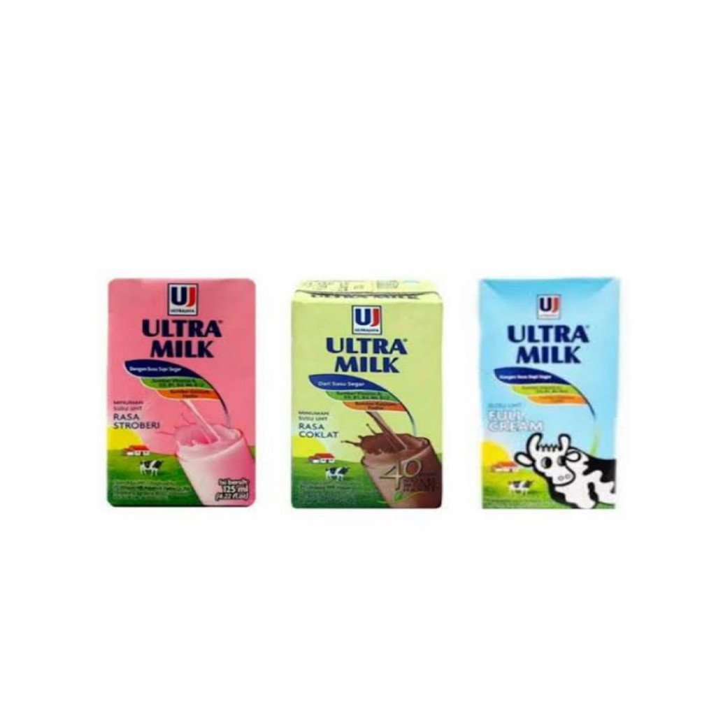 Jual Susu Ultra Mini UHT Full Cream 125 Ml | Shopee Indonesia