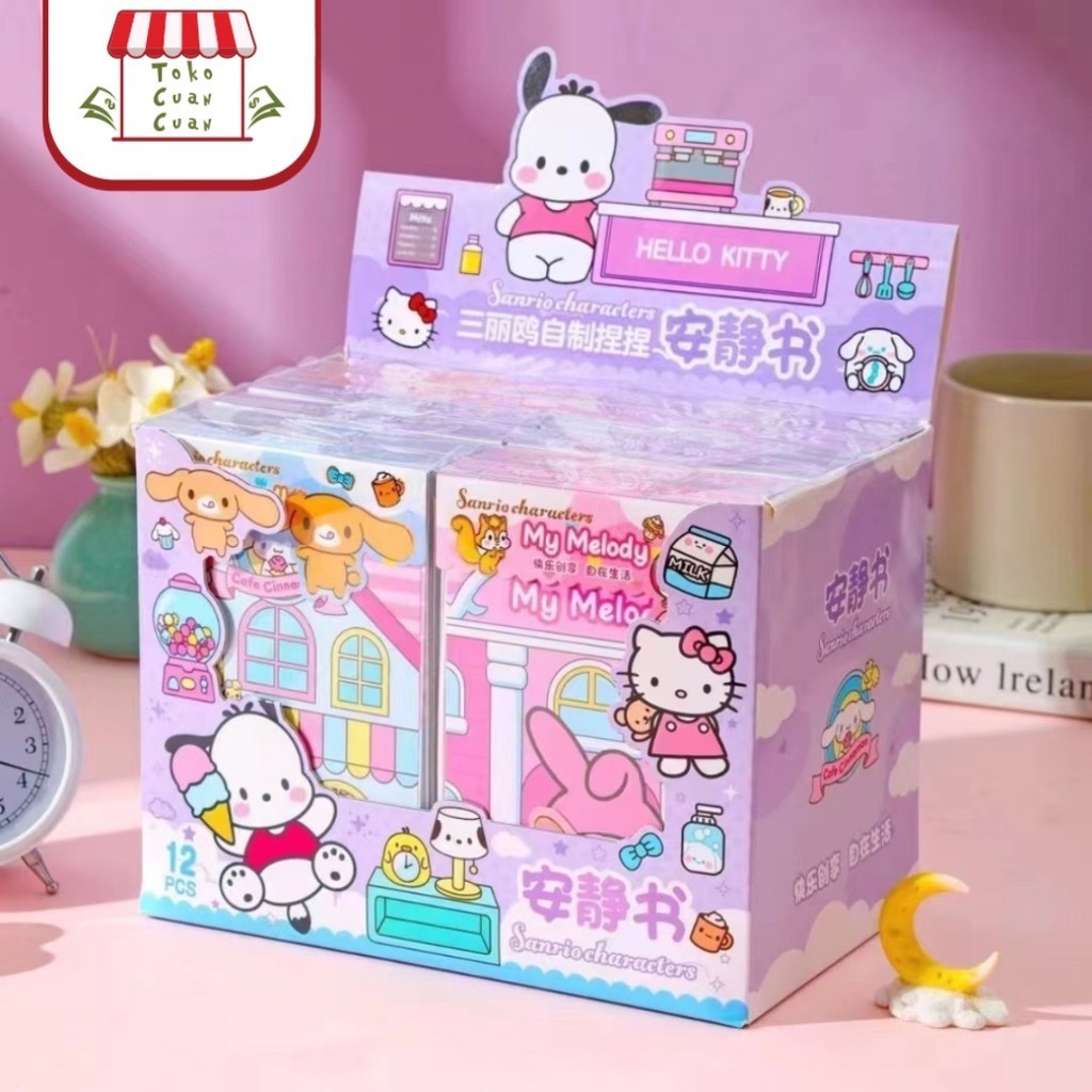 Jual TCC SANRIO Busy Book Girls Quite Book Princess Ellie DIY Buku ...