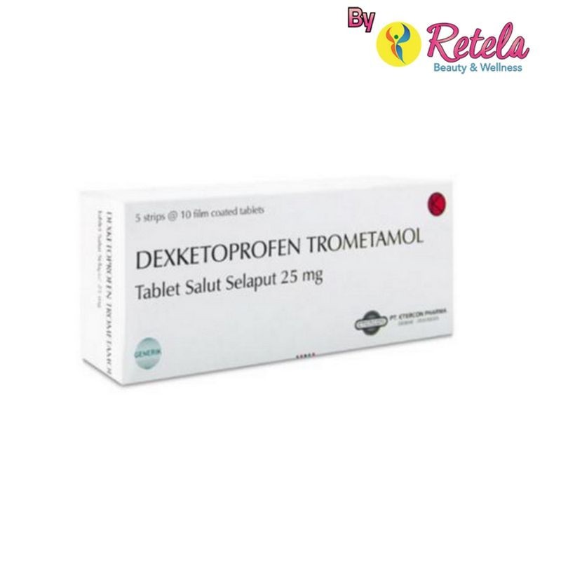Jual DEXKETOPROFEN 25MG 1 STRIP 10 TABLET | Shopee Indonesia