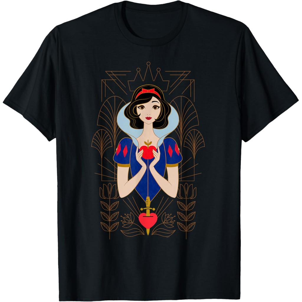 Jual Baju Kaos Dewasa Disney Princess Snow White Modern Art Deco Style ...