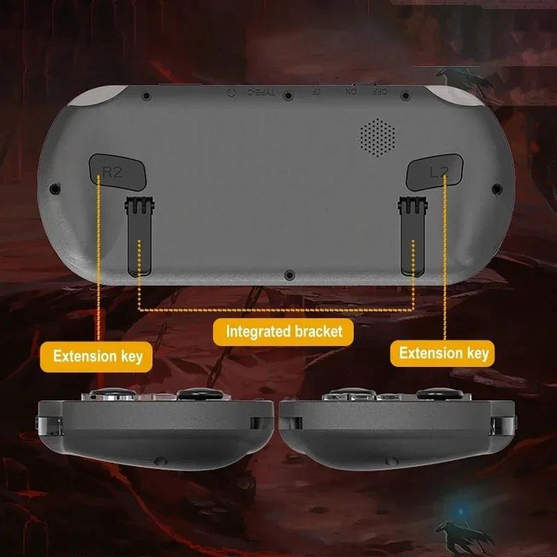 Jual Game Player Handheld 4.5in IPS Screen Two Player Games+Game Handle ...