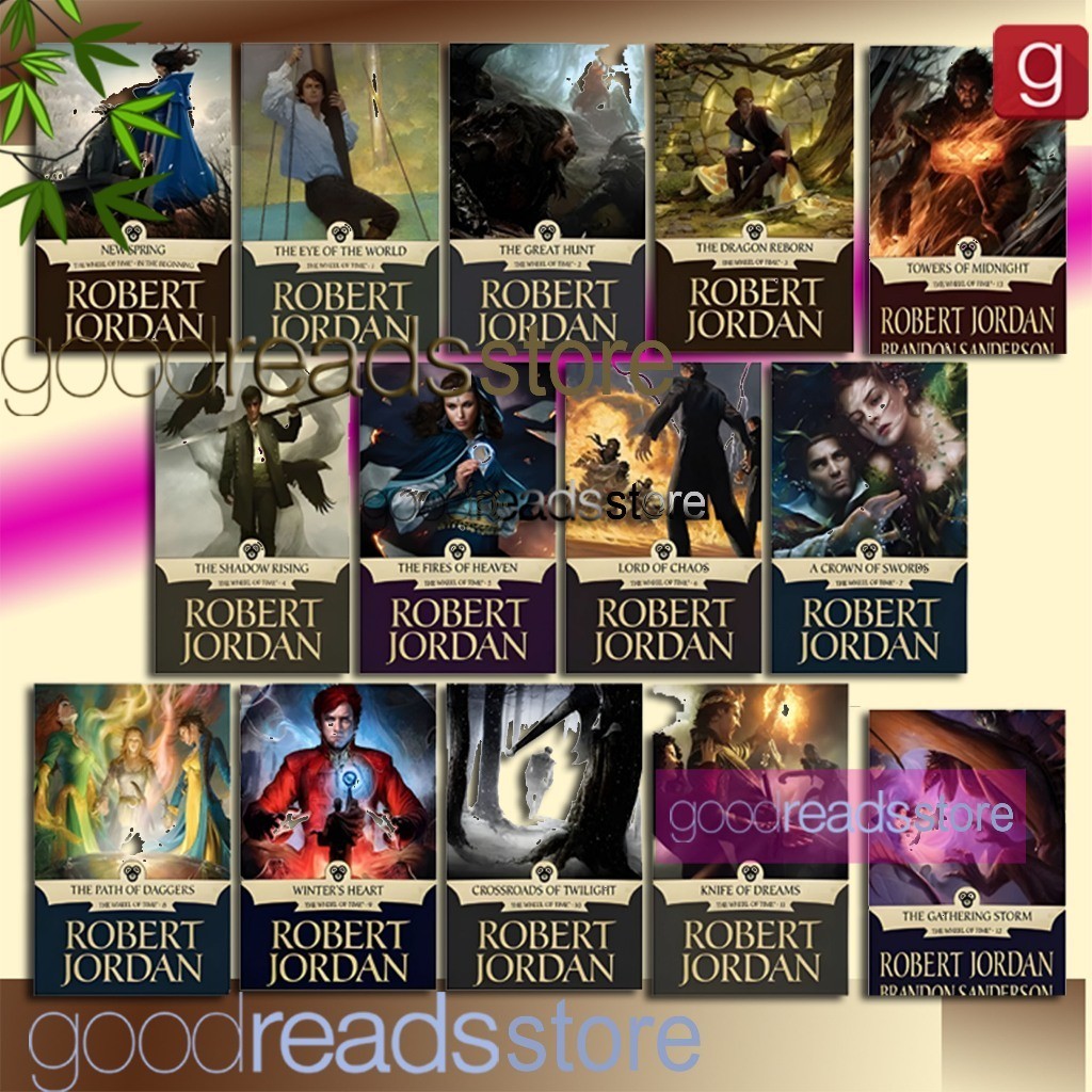 Jual Robert Jordan The Wheel of Time Collection 14 Books | Shopee Indonesia