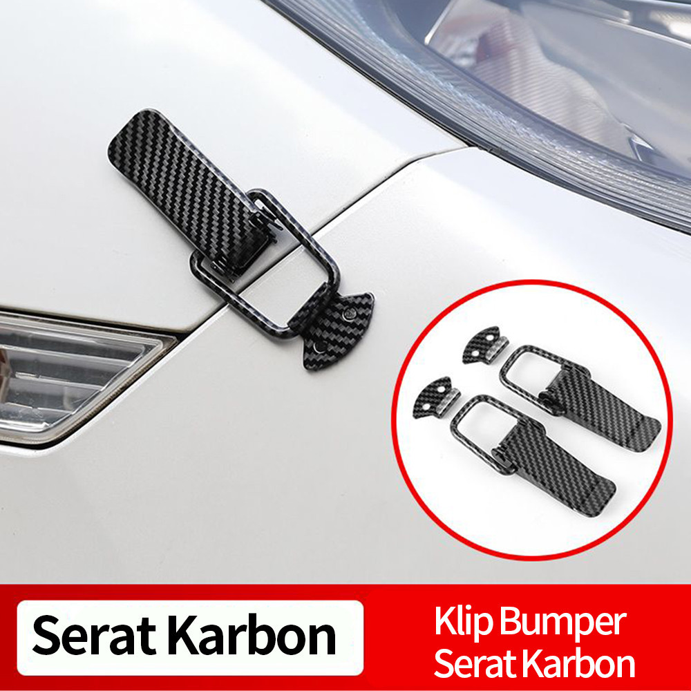Jual Set Klip Bumper Mobil Baut Aksesoris Motor Body Carbon Besar ...