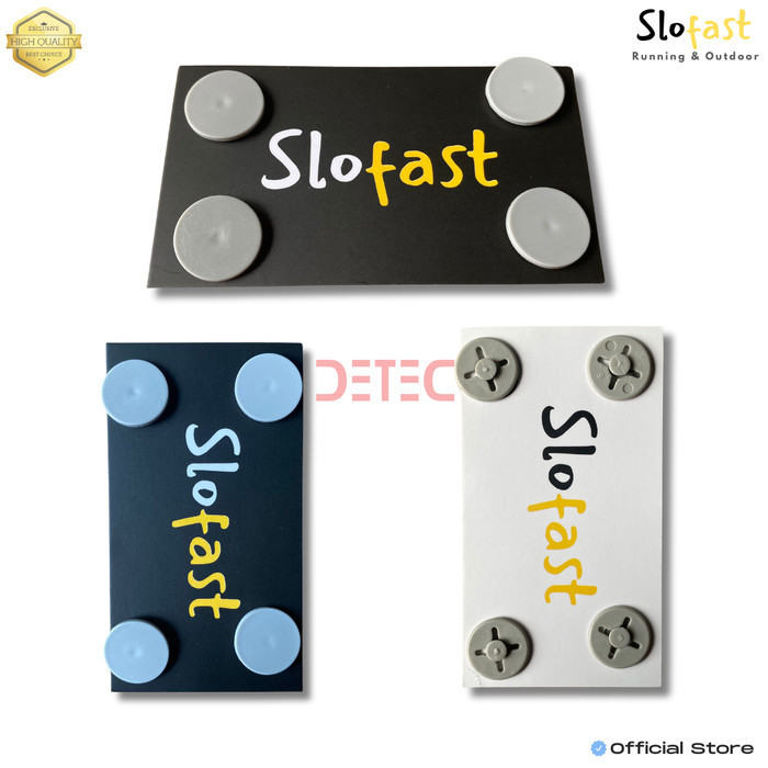 Jual Slofast Round BIB Clip Holder - Nomor dada lari marathon - grey ...