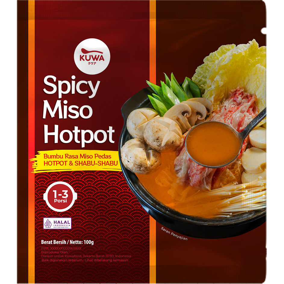 Jual KUWA SPICY MISO HOTPOT 100GR / Bumbu Rasa Miso Pedas | Shopee ...
