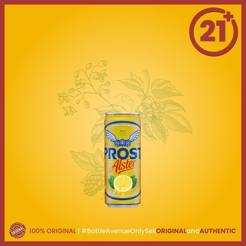 Jual Prost Alster Lemon Bir Kaleng / Beer Can 320 ml ( Resmi dan ...