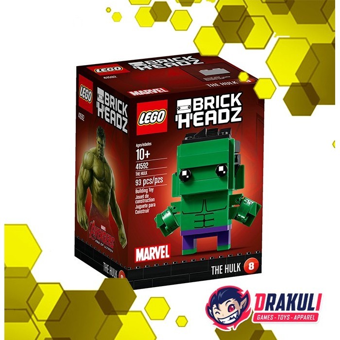 Jual Toys LEGO Brickheadz Hulk 41592 | Shopee Indonesia