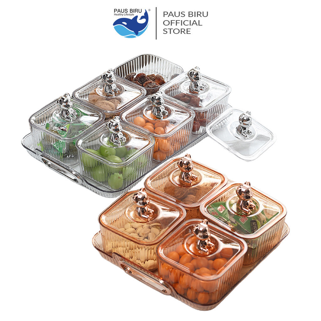 Jual Paus Biru - Snack Tray Snack Bowl Tempat Saji Snack Cemilan Kotak ...