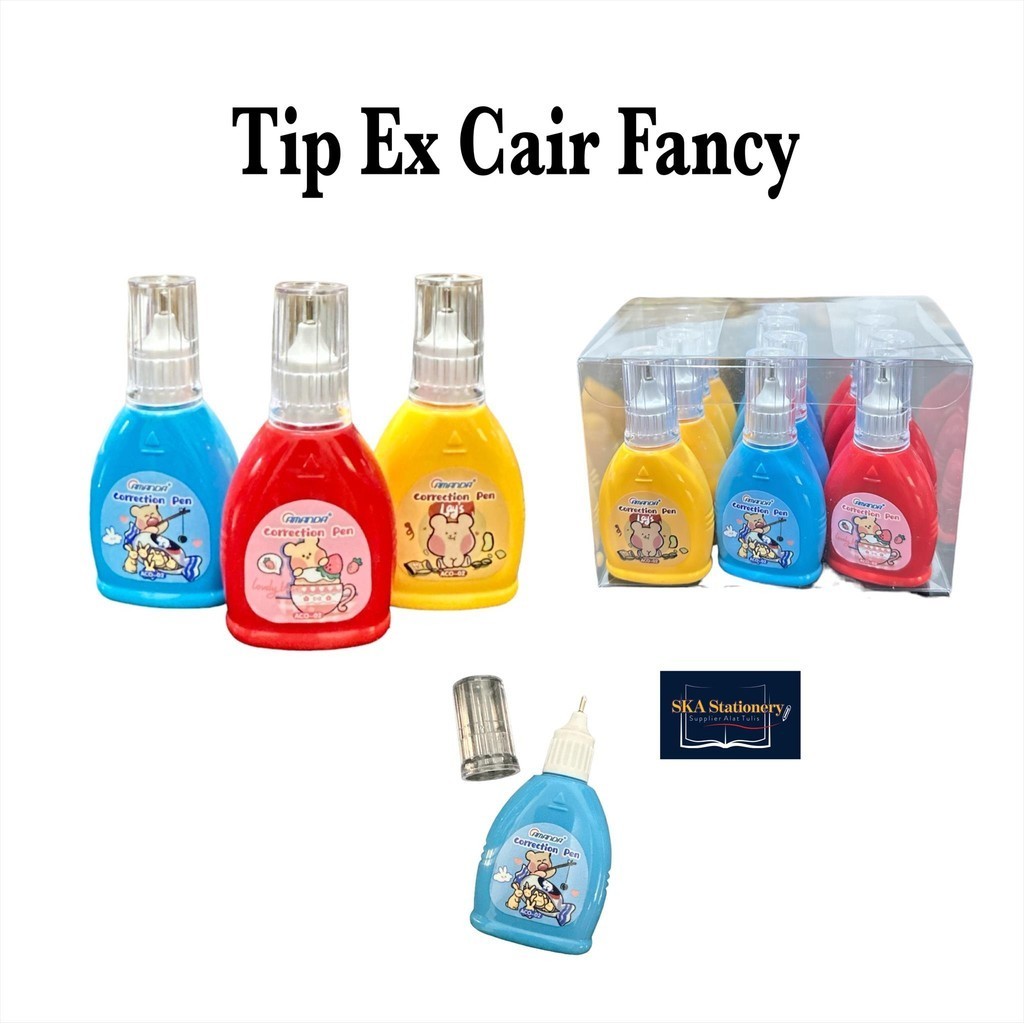 Jual Tip Ex Cair / Correction Pen Cair Fancy Karakter (Pcs) | Shopee ...