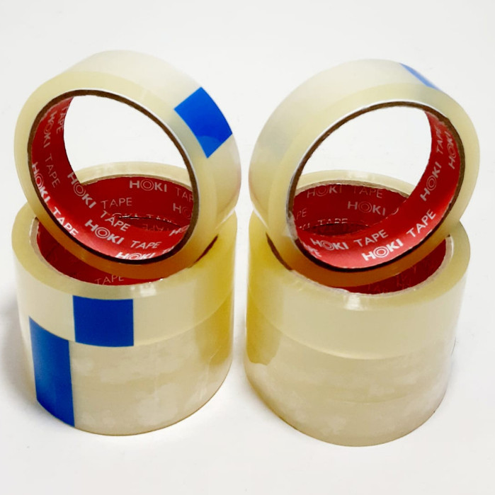 Jual Harga Per (1pcs) ISOLASI / SELOTIP BENING 1" INCH X 24mm X 72 YARD ...