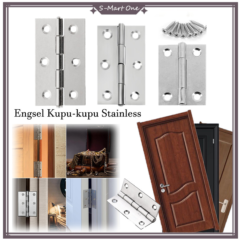 Jual Engsel Plat Stainless Steel /Engsel Plat Jendela /Engsel Stainless ...