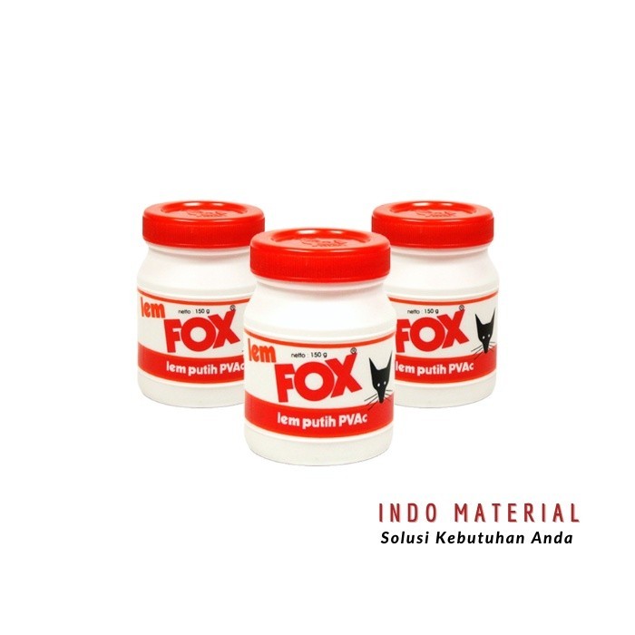 Jual (PCS) Lem Fox PVAc Botol 150 gr | Lem Putih Serba Guna Terbaik ...