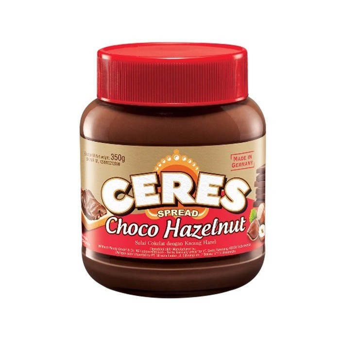 Jual CERES CHOCO SPREAD HAZELNUT 350GR | Shopee Indonesia