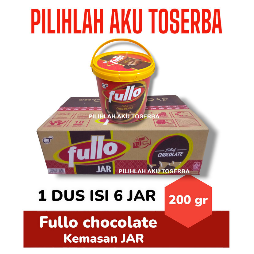 Jual FULLO STICK CHOCOLATE kemasan JAR / EMBER - ( HARGA 1 DUS ISI 6 ...